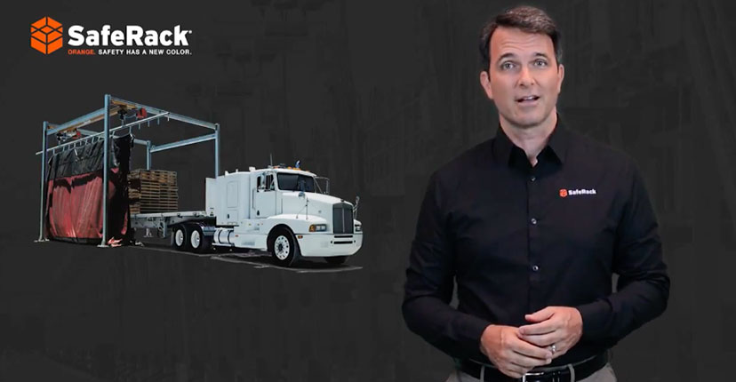 Lightweight Rolling Platforms for Flatbed Fall Protection - SafeRack