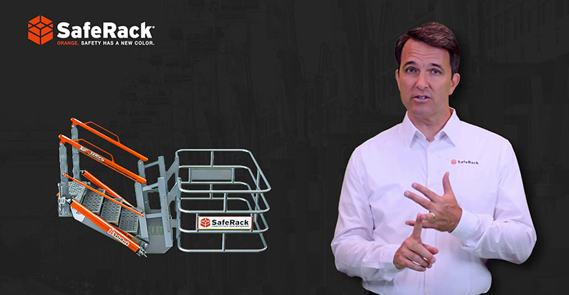 SafeRack Self-Adjusting Stair (SAS) Gangways - SafeRack