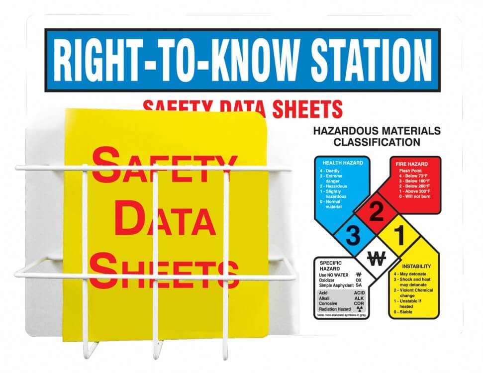 MSDS Sheets - OSHA Term | SafeRack's Industrial Index