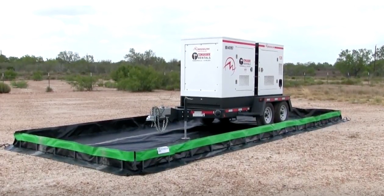 Ultra Containment Berm Collapsible - SafeRack