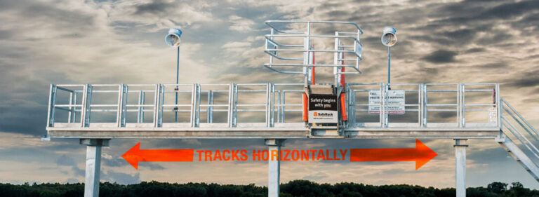 SafeRack - Track Mounted Gangway for Chemical Company