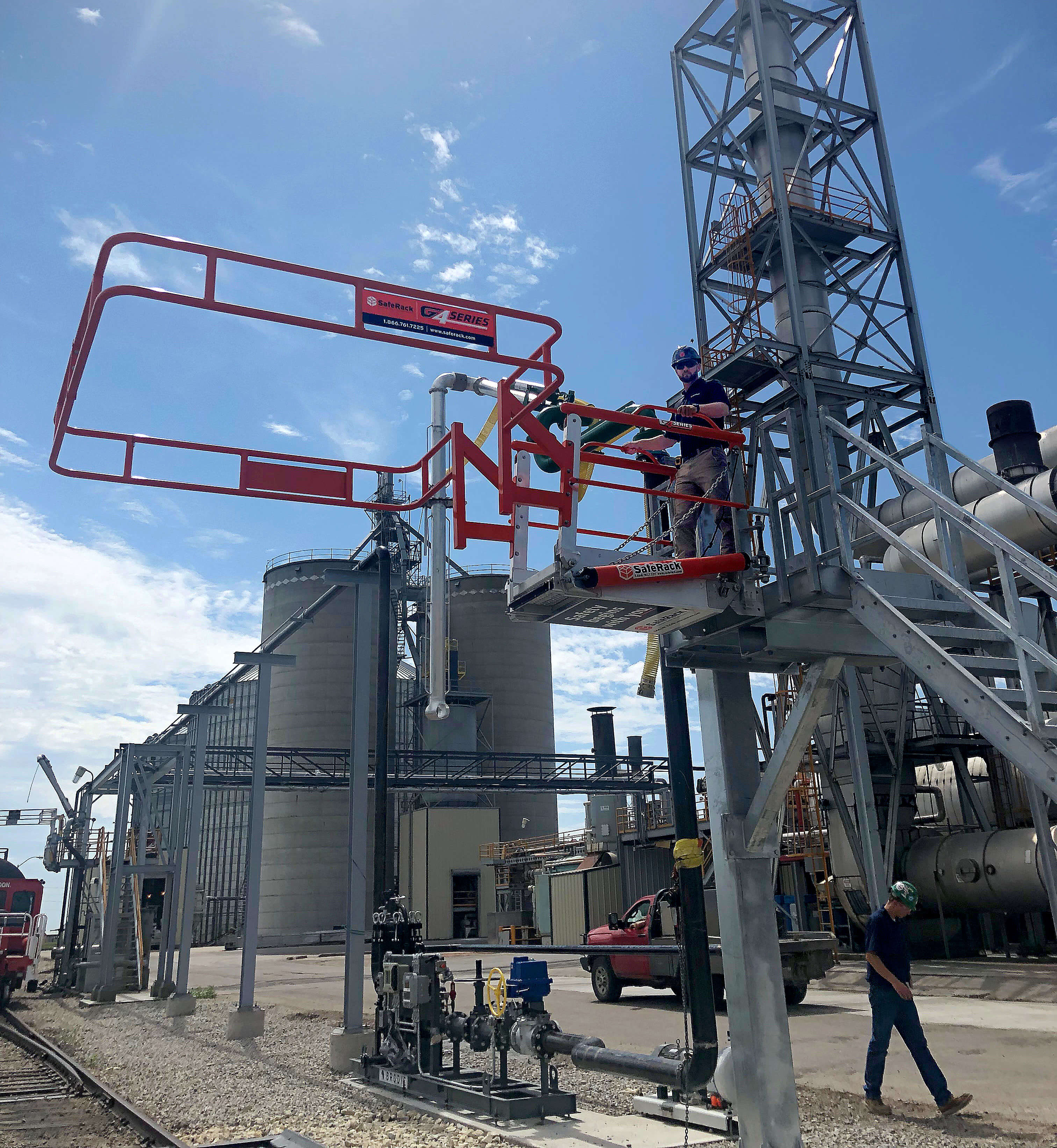 Saferack Loading Platforms Railcar Loading Platform Systems And